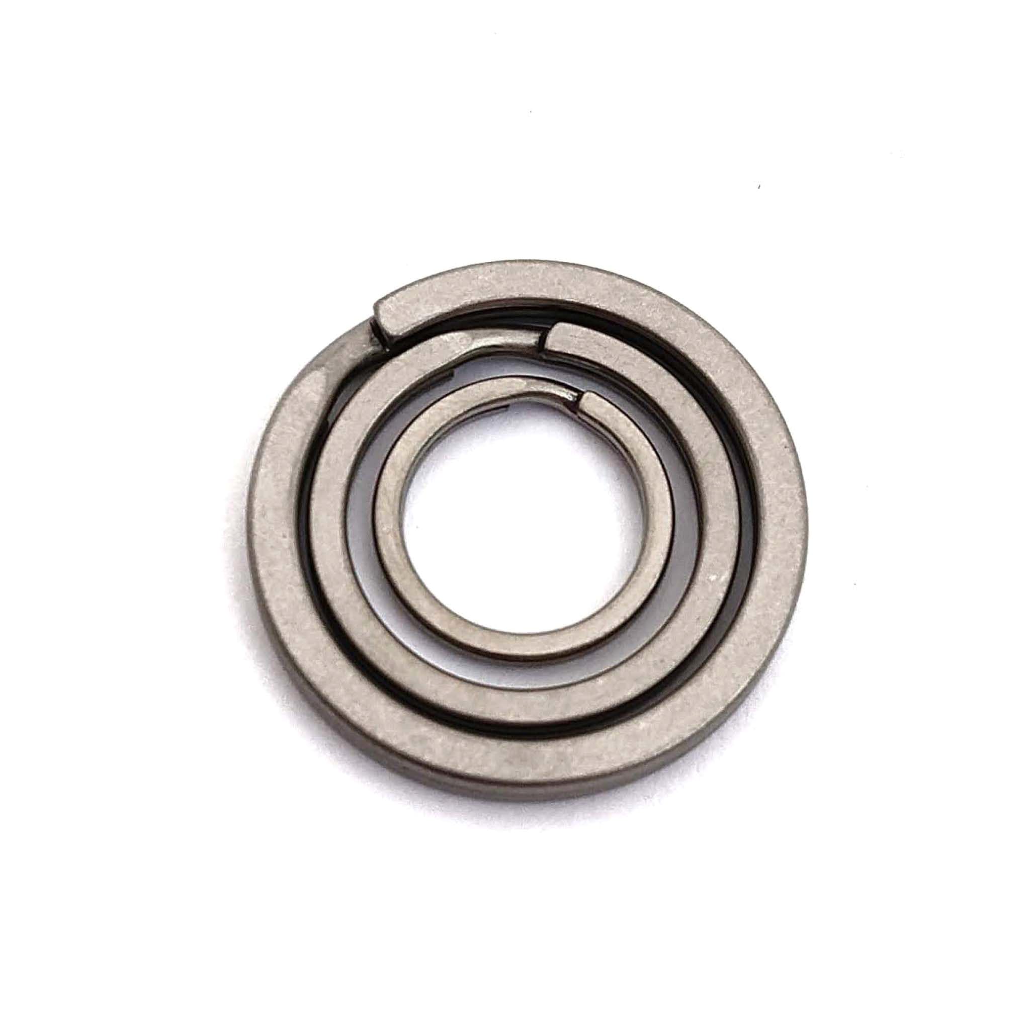 Flytanium Titanium Split Key Rings - Set of 3
