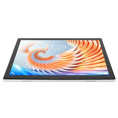 DAUZ HD Tablet, 10.1in Tablet 5.0 USB C Charging Port 100‑240V Octa Core Front 800W Rear 1600W for Elderly for School for Office (US Plug)