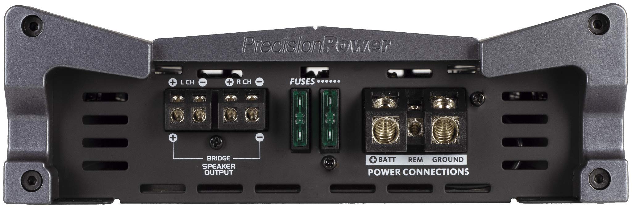 Precision Power ICE800.2 Black Ice Series 800W Class A/B 2Ch Amplifier