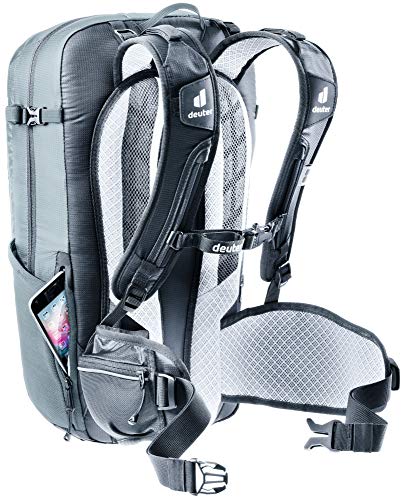deuter Women's Flyt 18 SL Bicycle Backpack with Protector, Graphite Black, 18 l