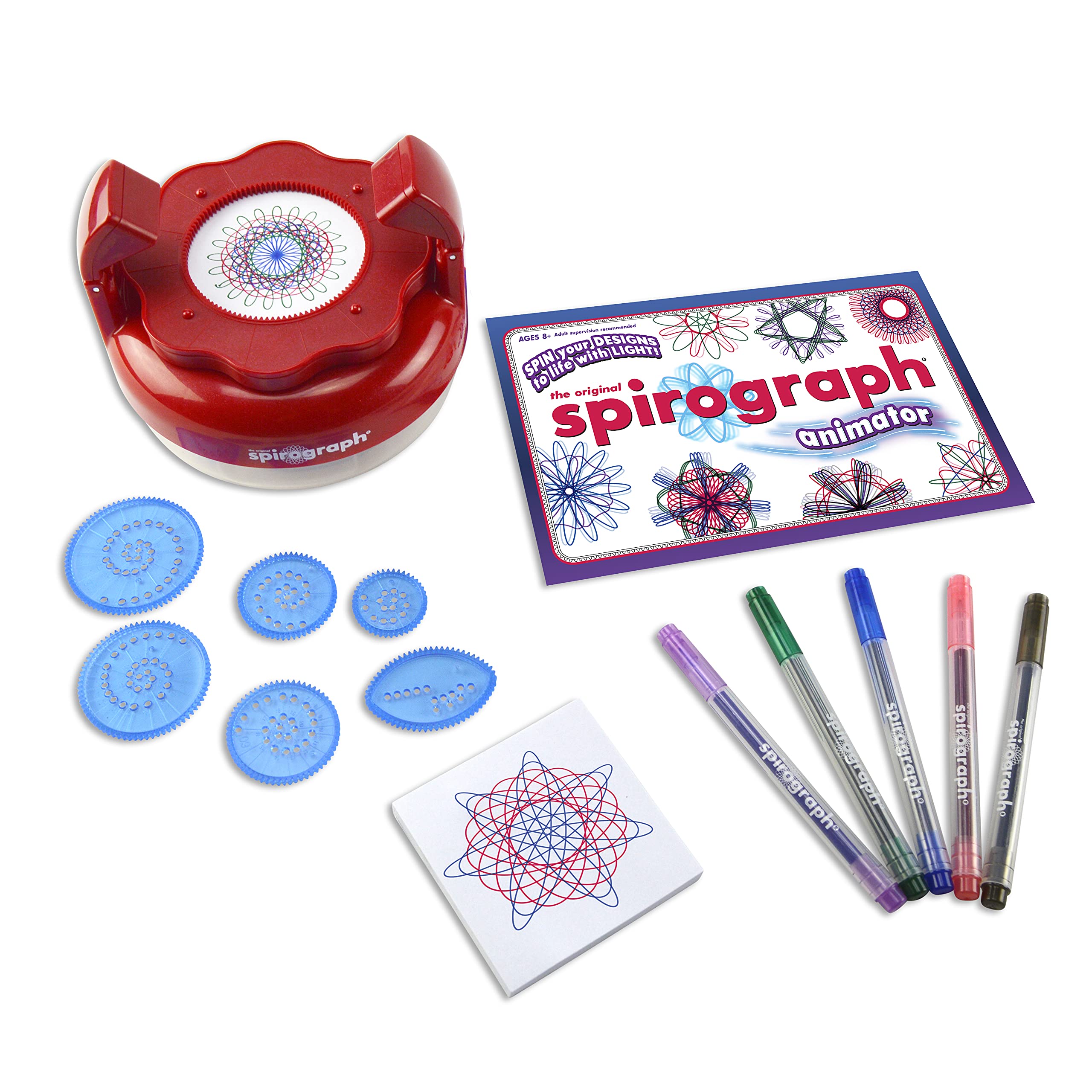 Spirograph - Animator - The Classic Craft and Activity to Make and Bring Countless Amazing Designs to Life - For Ages 8+