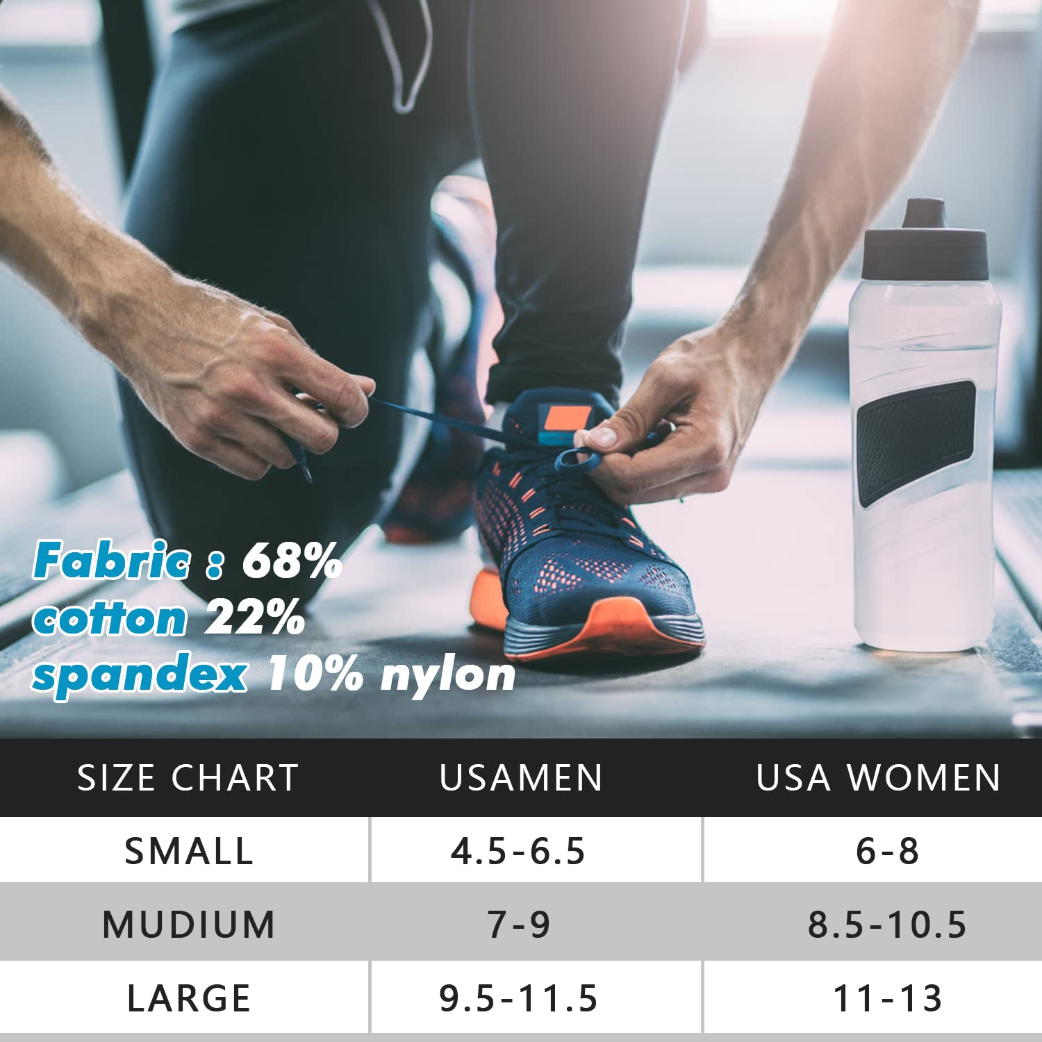 Compression Socks for Men and Women 6 Pair,No Show Socks Cushioned Breathable Low Cut Compression Running Athletic Sock with Ankle Support 001 Multi S