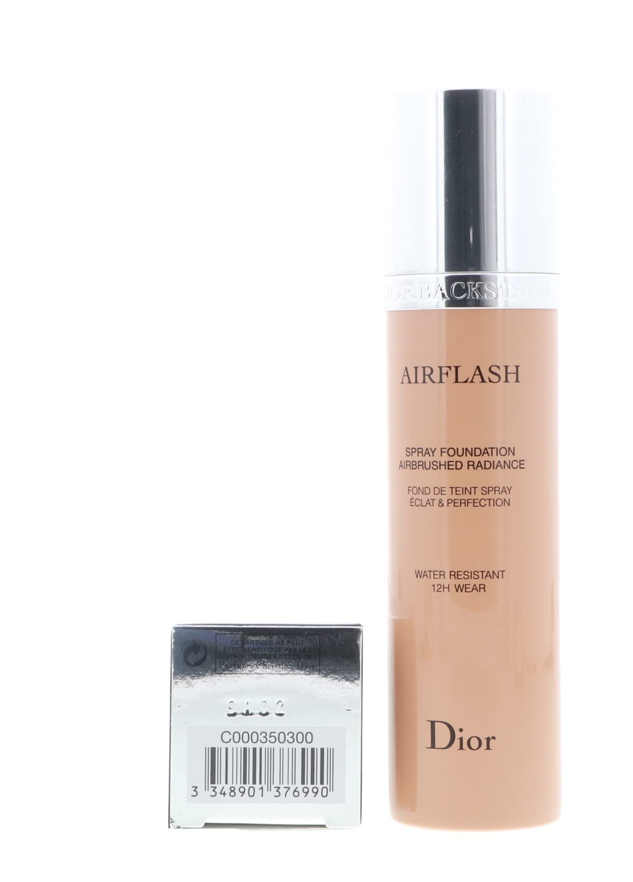 Christian Dior Skin Airflash Spray Foundation 300, Medium Beige, 2.3 Ounce