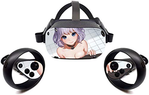 Cute Manga Stickers Skin for Oculus Quest, Protective, Durable, and Unique Vinyl Decal Wrap Cover | Easy to Apply, Remove, and Change Styles by ok anh yeu