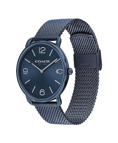 Coach Elliot Men's Watch | Contemporary Minimalism with Distinctive Artistry | A True Classic Designed for Every Occasion | Water Resistant (Model 14602650)