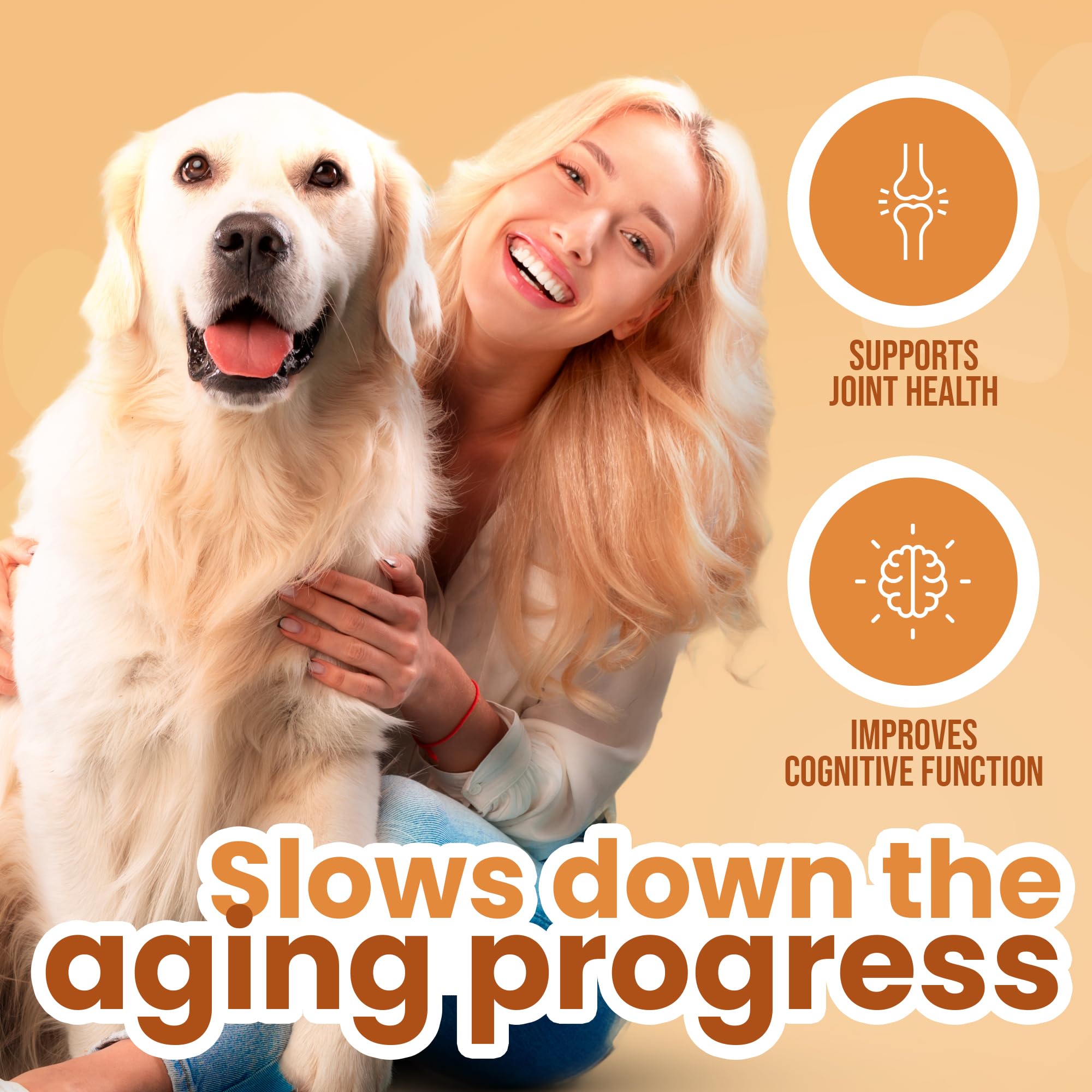Furevery Chewable Dog Vitamins and Supplements β Daily Longevity Multivitamin for Dogs with Curcumin, Taurine, Trans-Resveratrol β Essential Vitamins for Dogs to Support Wellness and Vitality