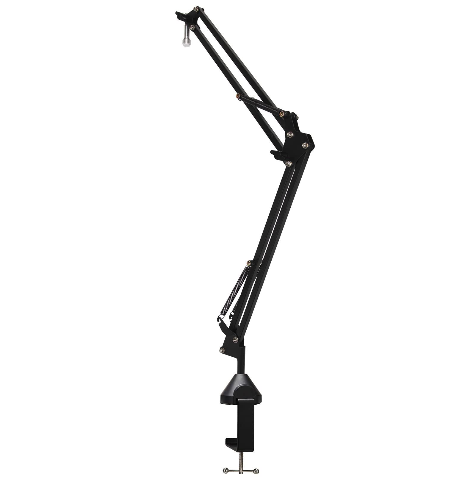 Zoom ZDM-1 Podcast Microphone Pack with Headphones and Mic Cables Bundle with Boom Arm Microphone Stand (2 Items)