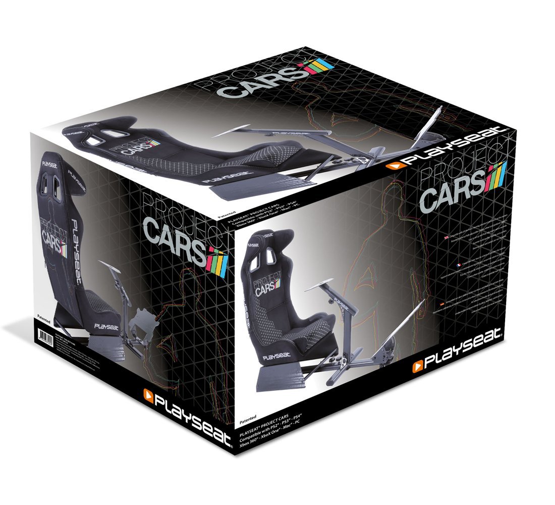 Playseat® Project Cars | Official licensed | Gaming Seat | Racing Seat | Easy to assemble and store due to its patented foldable design
