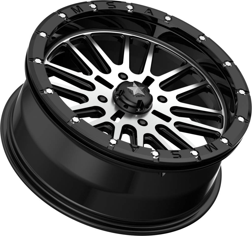 MSA Offroad Wheels MA37 18X7 4X137 G-BLK MACH 10MM - M37-018737