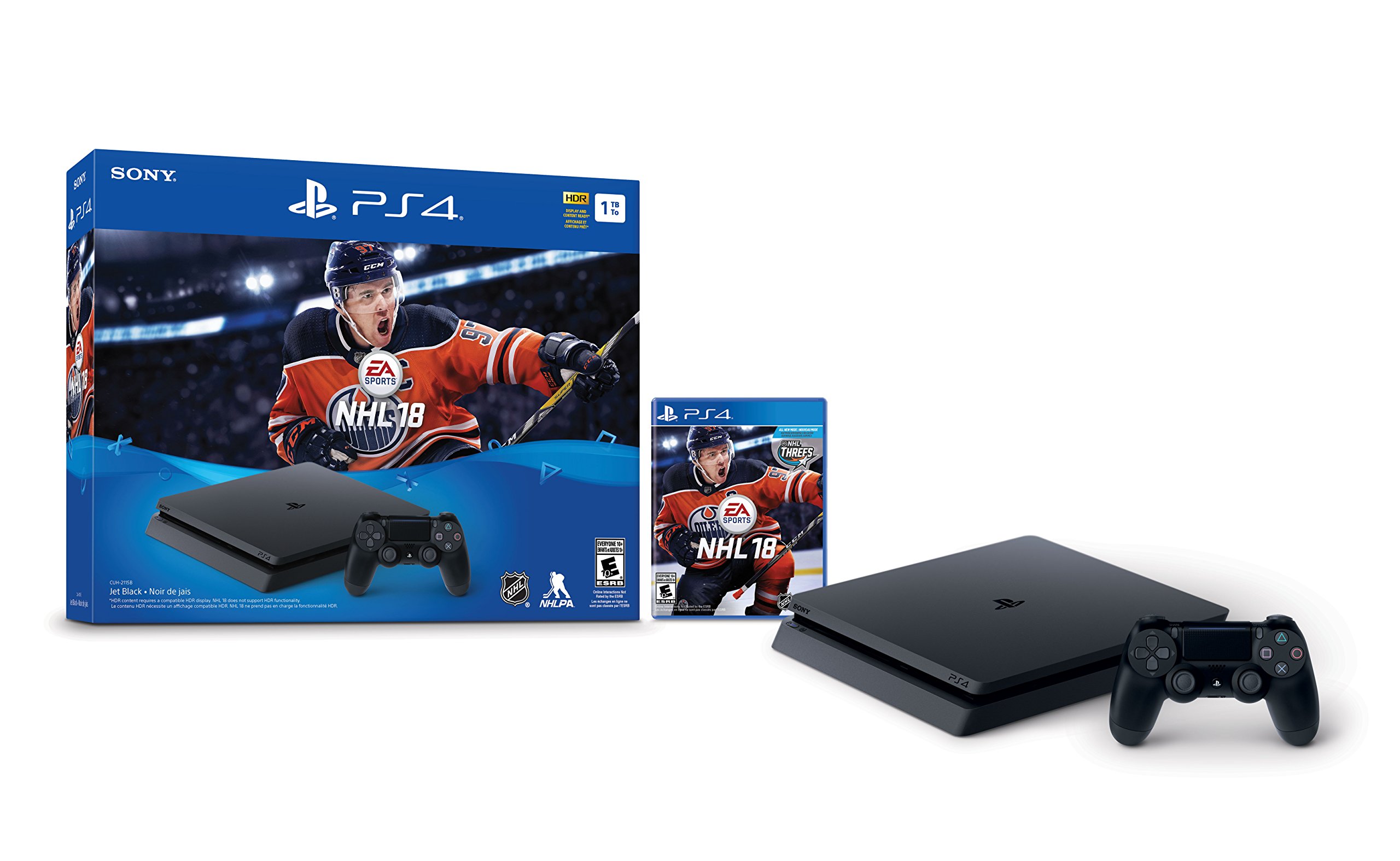 PlayStation 4 1TB Slim - NHL 18 Bundle Edition