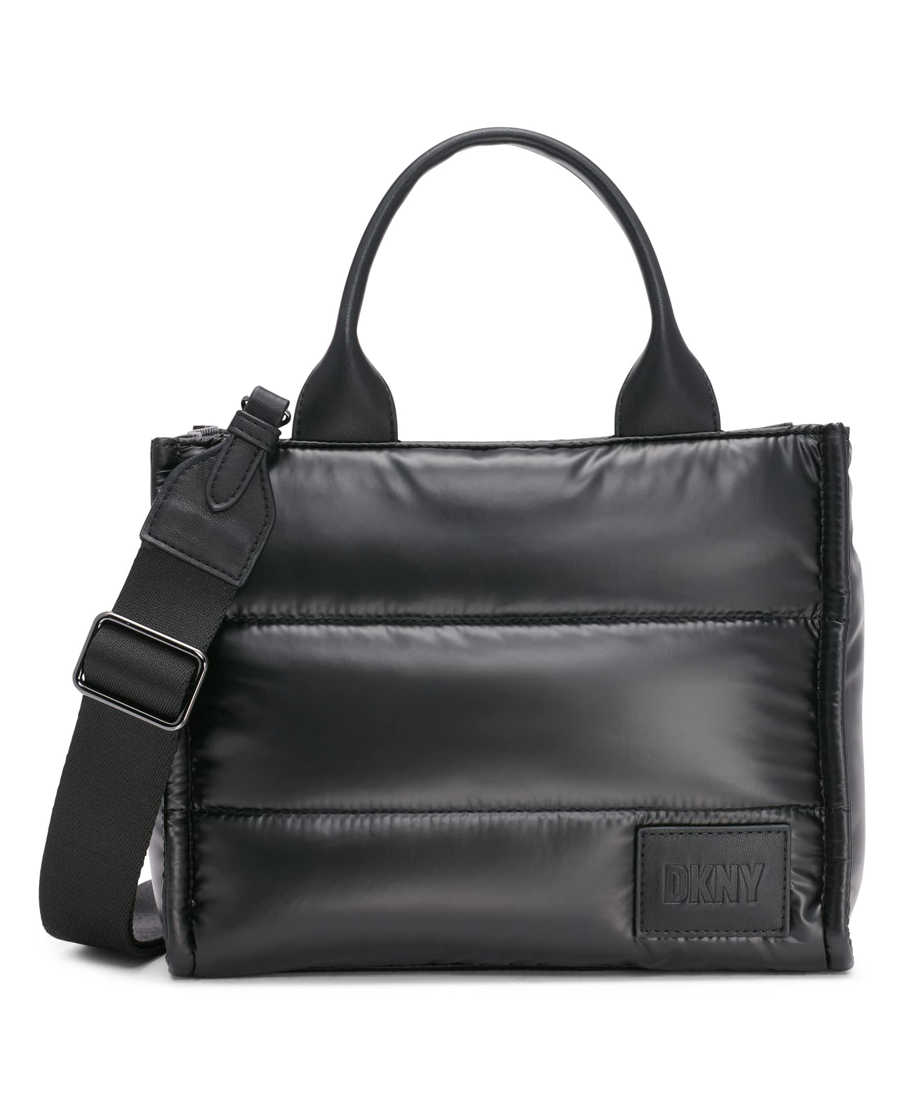 DKNY Hadlee Small Tote, Black/Gunmetal