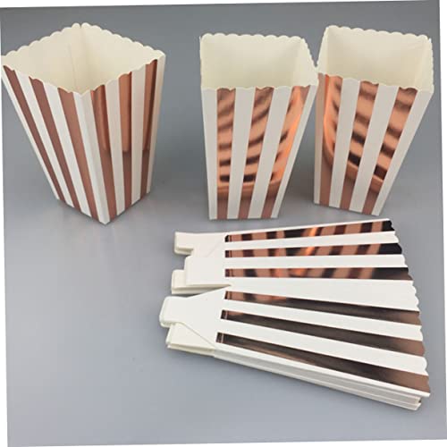 Popcorn Container 12pcs Popcorn Boxes Mini Treat Boxes Snack Box Snack Boxes Popcorn Holder Bags Mini Popcorn Boxes Party s Disposable Carton