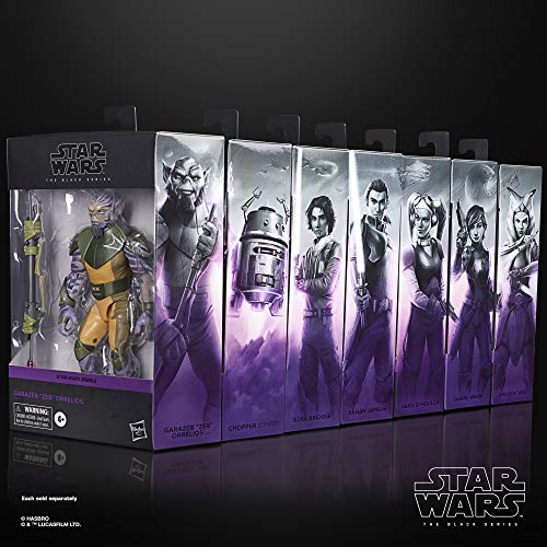 STAR WARS The Black Series Garazeb “Zeb” Orrelios Toy 6-Inch-Scale Rebels Collectible Deluxe Action Figure, Kids Ages 4 and Up