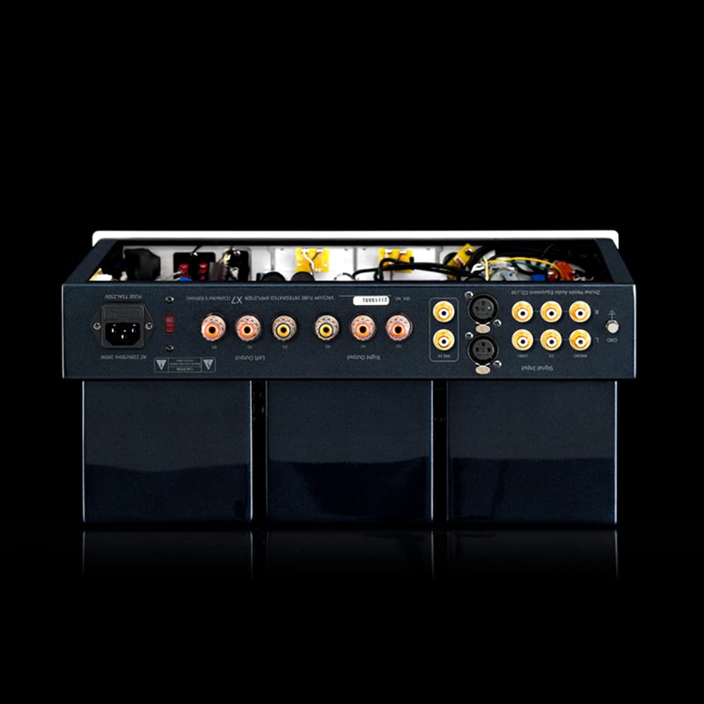 MUZISHARE X7 KT88 x4 Vacuum Tube Integrated Amplifier Push-Pull Power Amp MM Phono Tube Amplifier Balanced XLR 2022 Remote