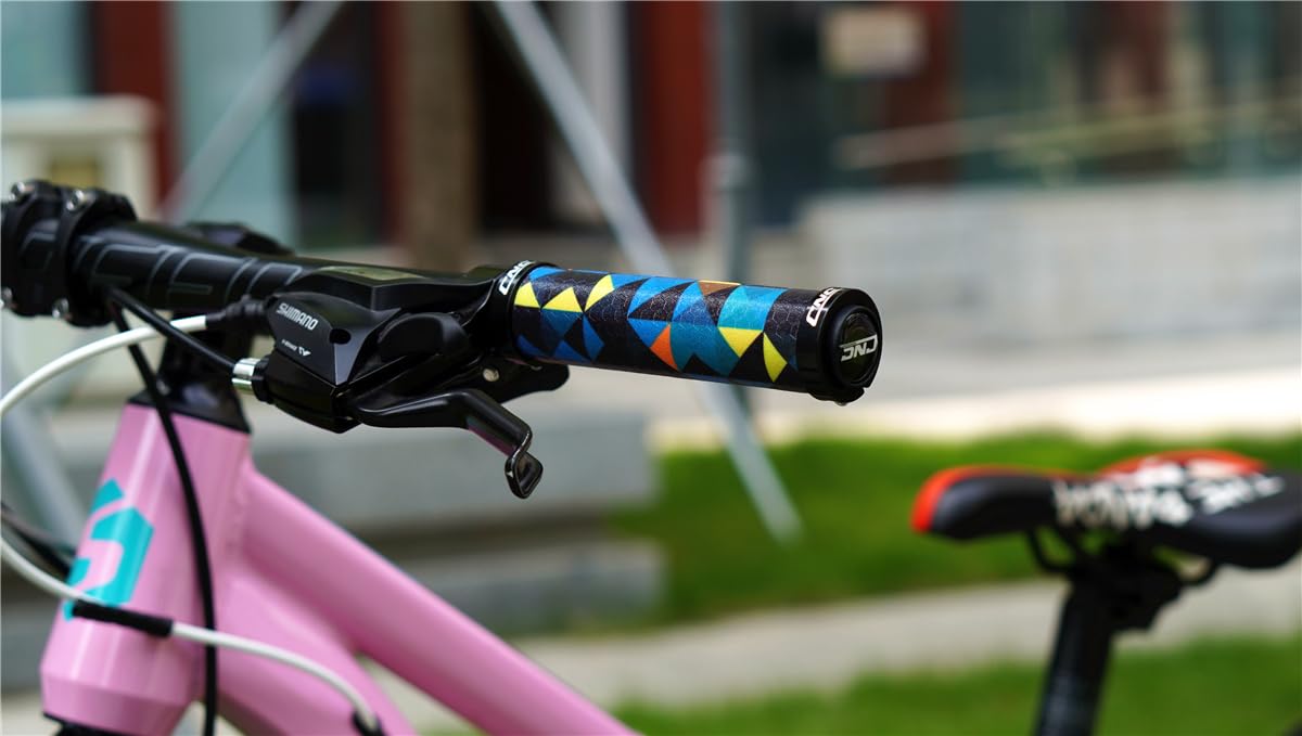 Chooee Silicone Bicycle Grips,Lock on Silica Gel Mountain Bike Handlebar Grips for MTB