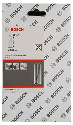Bosch 2608587341 BSPF Diamond Core Cutter, 107mm x 150mm x 7mm, Silver