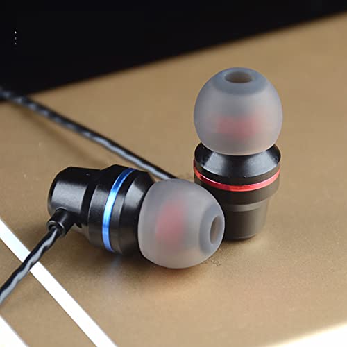 GSHLLO 36 PCS Silicone Earbuds Covers Caps Ear Tips Eartips Replacement Earpads for Ear Headphones