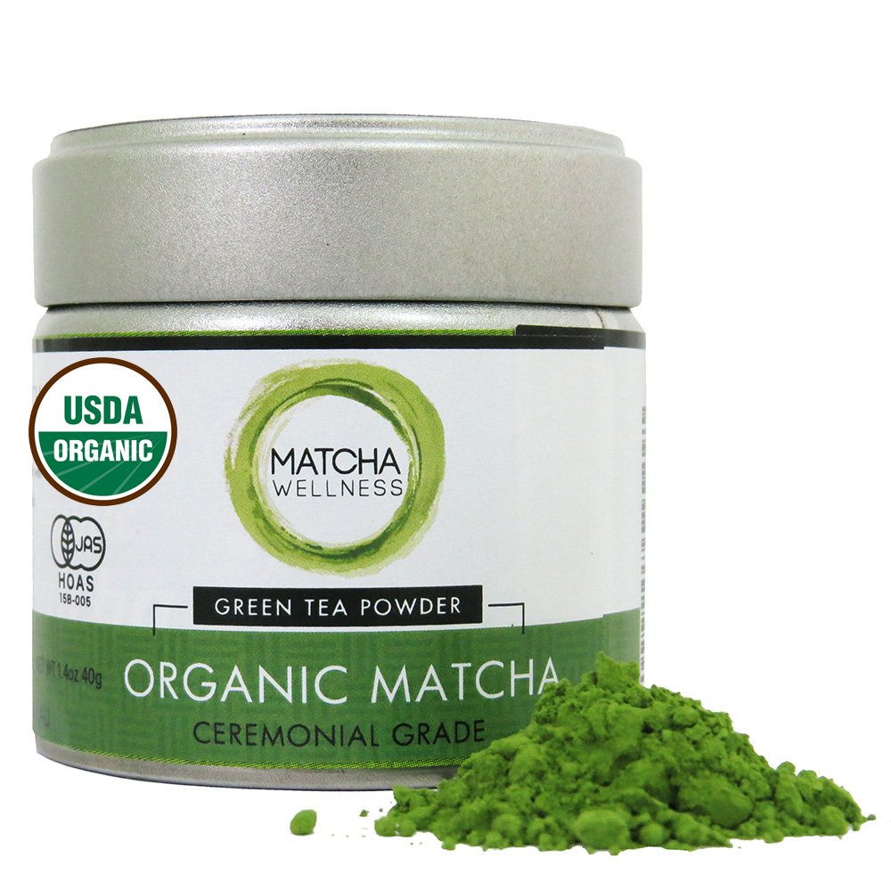 eco heed Matcha Green Tea Powder Organic Ceremonial Grade 1.4oz - 1st Harvest Premium Matcha From Uji – Matcha Wellness