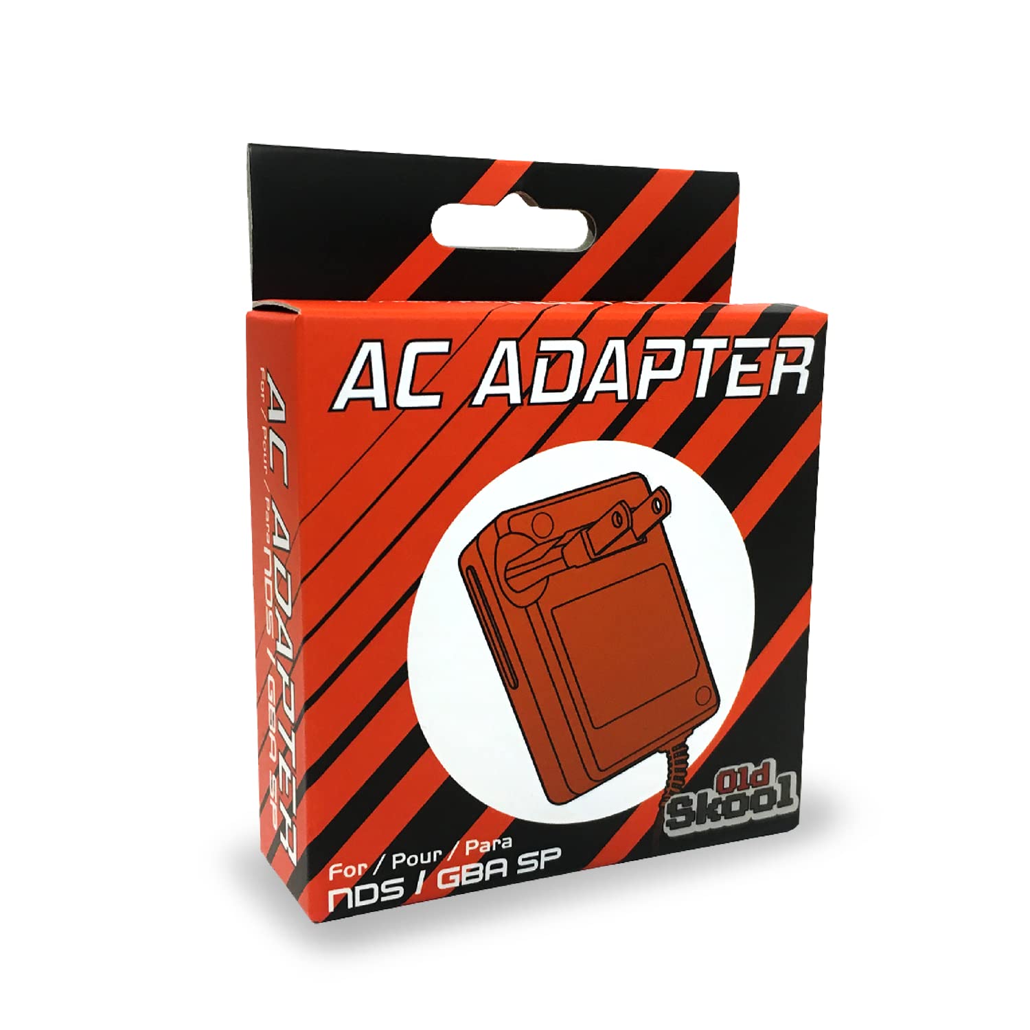 Old Skool AC Adapter for Nintendo DS and Game Boy Advance SP