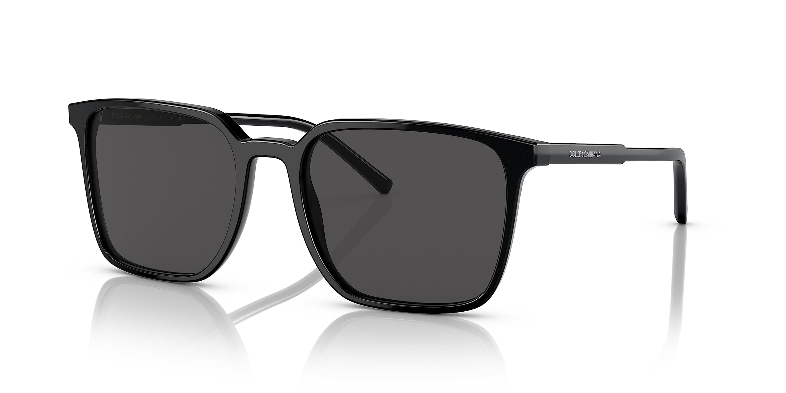 Dolce & Gabbana DG4424-50187 Sunglasses Black w/Dark Grey 56mm