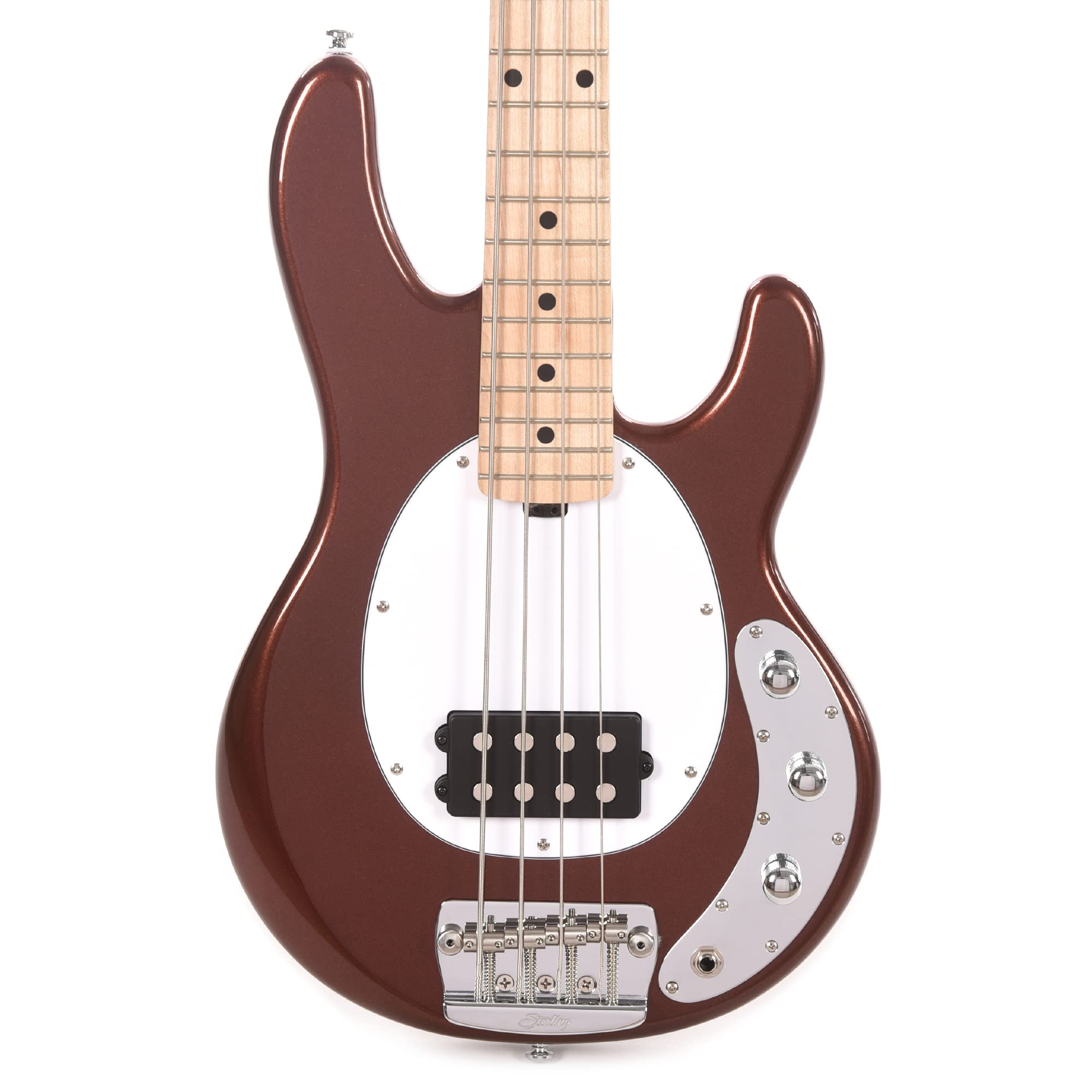 Sterling by Music Man 4 String Bass Guitar, Right, Dropped Copper (RAYSS4-DCP-M1)