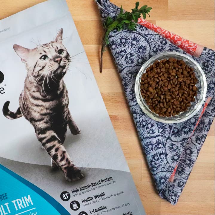 Nulo Freestyle Adult Trim Premium Grain-Free Dry Small Bite Cat Food Kibble with BC30 Probiotic for Digestive Health Support, Salmon & Lentils 14 Pound Bag