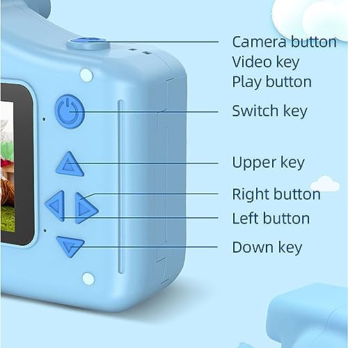 Children Video Camera, Kids Digital Print Camera 1440P 110 Degree Lens with Fill Light for Boys Girls (#1)