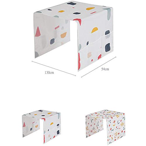 PEVA Waterproof Refrigerator Hanging Bag Microwave Oven Cover with Storage Bag Hanging Fridge Dust Proof Cloth Washing Machine Top Cover 2PCS