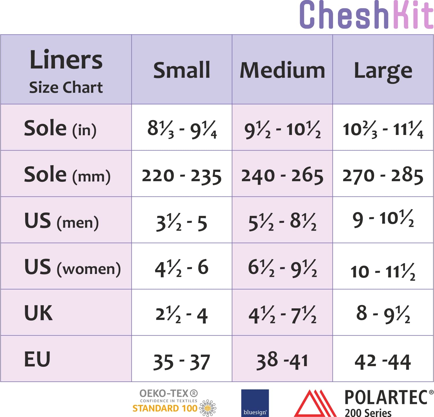 CheshKit Comfortable Insulated Boot Liner Socks - Outdoor Military - Polartec Fleece Winter Socks (1 Pair Pack, Large, Dark Grape)