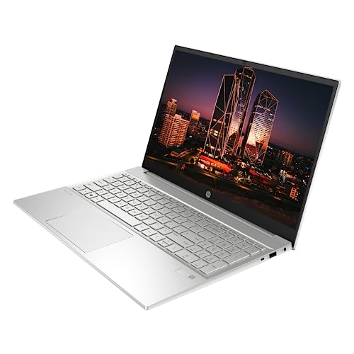 HP Pavilion Business Laptop, 15.6β FHD Touchscreen Display, Intel Core i7-1355U Processor, NVIDIA GeForce MX550, 32GB RAM, 2TB SSD, FP Reader, Backlit KB, Wi-Fi 6, Webcam, HDMI, Windows 11 Pro, Silver
