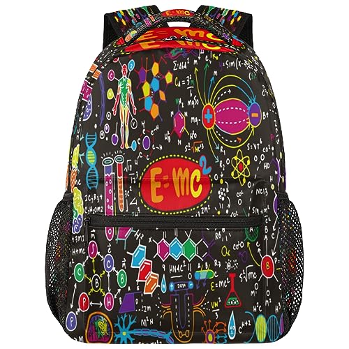 Educational Physics Travel Laptop Backpacks Lightweight Travel Hiking Camping Casual Daypack Backpack for Men Women Adults
