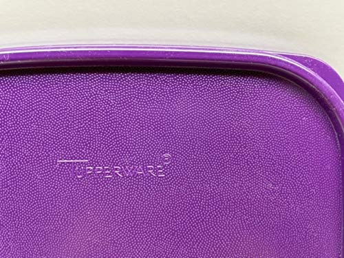 Tupperware Modular Mates Square Replacement Lids Seal Lid 1623 Dewberry 7" x 7"