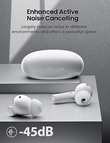 Gsoemon Active Noise Cancelling Earbuds, True Wireless Earbuds IPX5 Waterproof 36 Hours Rich Bass, aptX Superior Sound Qualcomn QCC 3040, CVC 8.0 Noise-Cancelling Mics for Calls