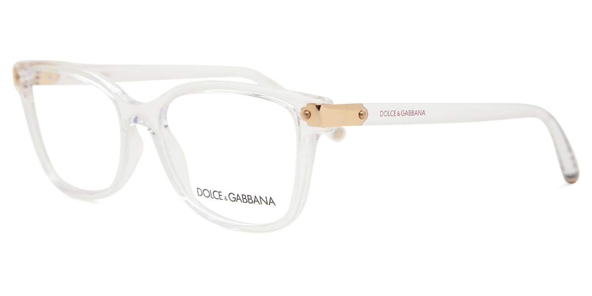 Dolce & Gabanna DG5036-3133 Eyeglasses Frame CRYSTAL w/DEMO LENS 51mm