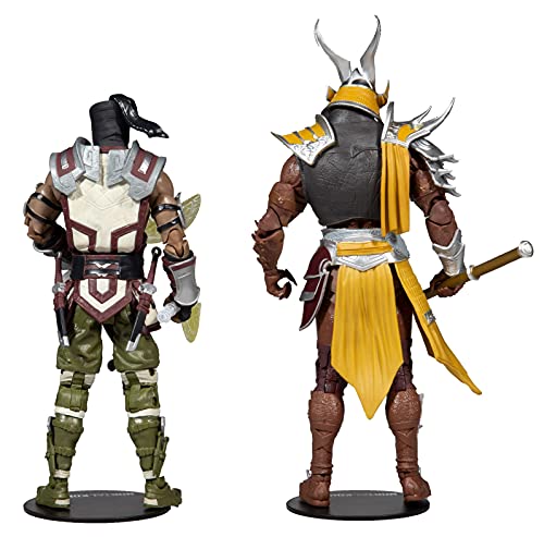 Sub Zero vs. Shao Khan Mortal Kombat 11 McFarlane Toys Action Figure 2-Pack