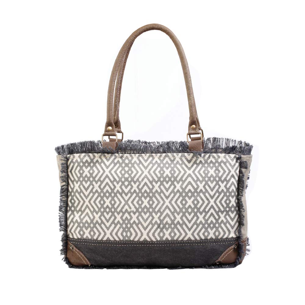 Myra Bag X-Design Upcycled Canvas Handbag S-1044