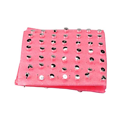 Facial Skin Tightener Piercing Rings Ear Earrings Steel Studs Tools 98 for Pcs Stainless Body Other Metal Bead Roller