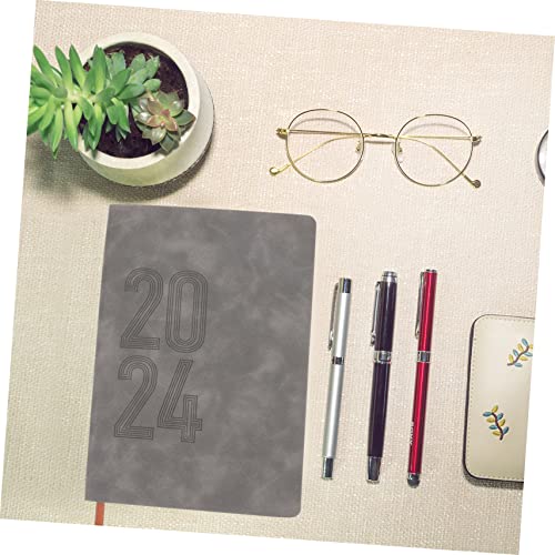 Ciieeo 2024 Daily Planner Notepad Office Memo Pad Weekly Planner Notebook Daily Writing Book Family Planner Calendar Weekly Schedule Planner Hourly Planner The List Portable Student Paper