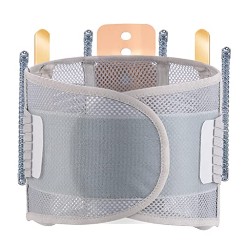 DAPERCI Self-Heating Back Support Belt with 3 Removable Pads Lower Back Brace for Injury Prevention and Pain Relief Sciatica Spinal Stenosis Scoliosis Or Herniated Disc