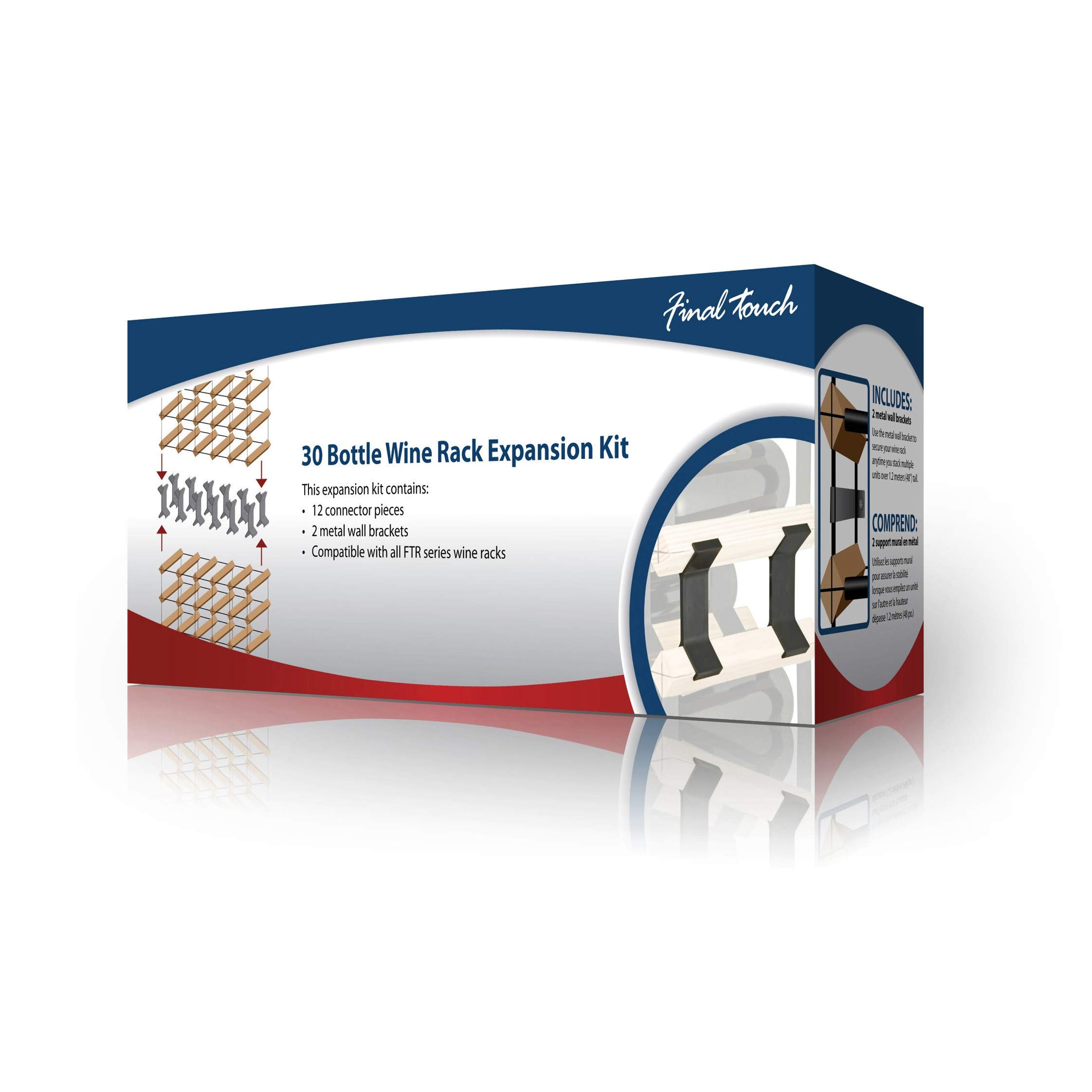 Final Touch FTR Series Wine Rack Expansion Kit (30) (FTEXT30)