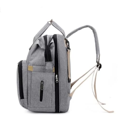 X W EI UNION Diaper Bag Backpack with Changing Station Changing Pad Baby Bag Backpack Nappy Bag Waterproof Large Capacity with USB Charging, Baby Registry Search,Newborn Essentials