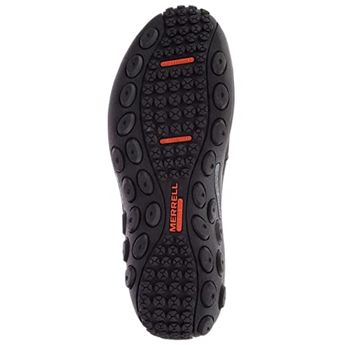 Merrell Men's Jungle Moc Leather Slip Resistant Industrial Shoe, Black, 10