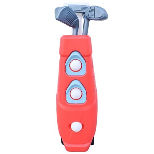 Sunny Days Entertainment Toddler Golf Set β Complete Golf Toy Playset for Kids | 3 Junior Golf Clubs + 3 Balls + 2 Practice Holes + 1 Golf Cart with Wheels