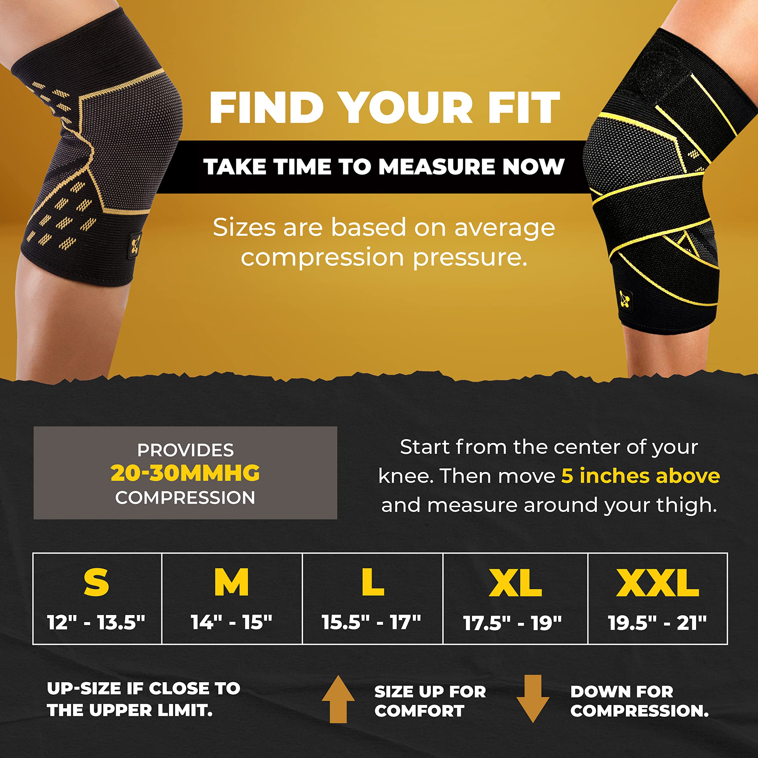 CopperJoint Copper Compression Knee Brace With Straps - For Arthritis Pain, Meniscus, & ACL Support - Knee Support for Sport & Everyday Activities - Adjustable & Breathable Design Medium
