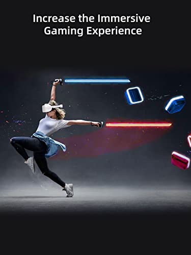 Five Piece Sets VR Face Interface and Design Upgraded Elite Strap Compatible for Quest 2
