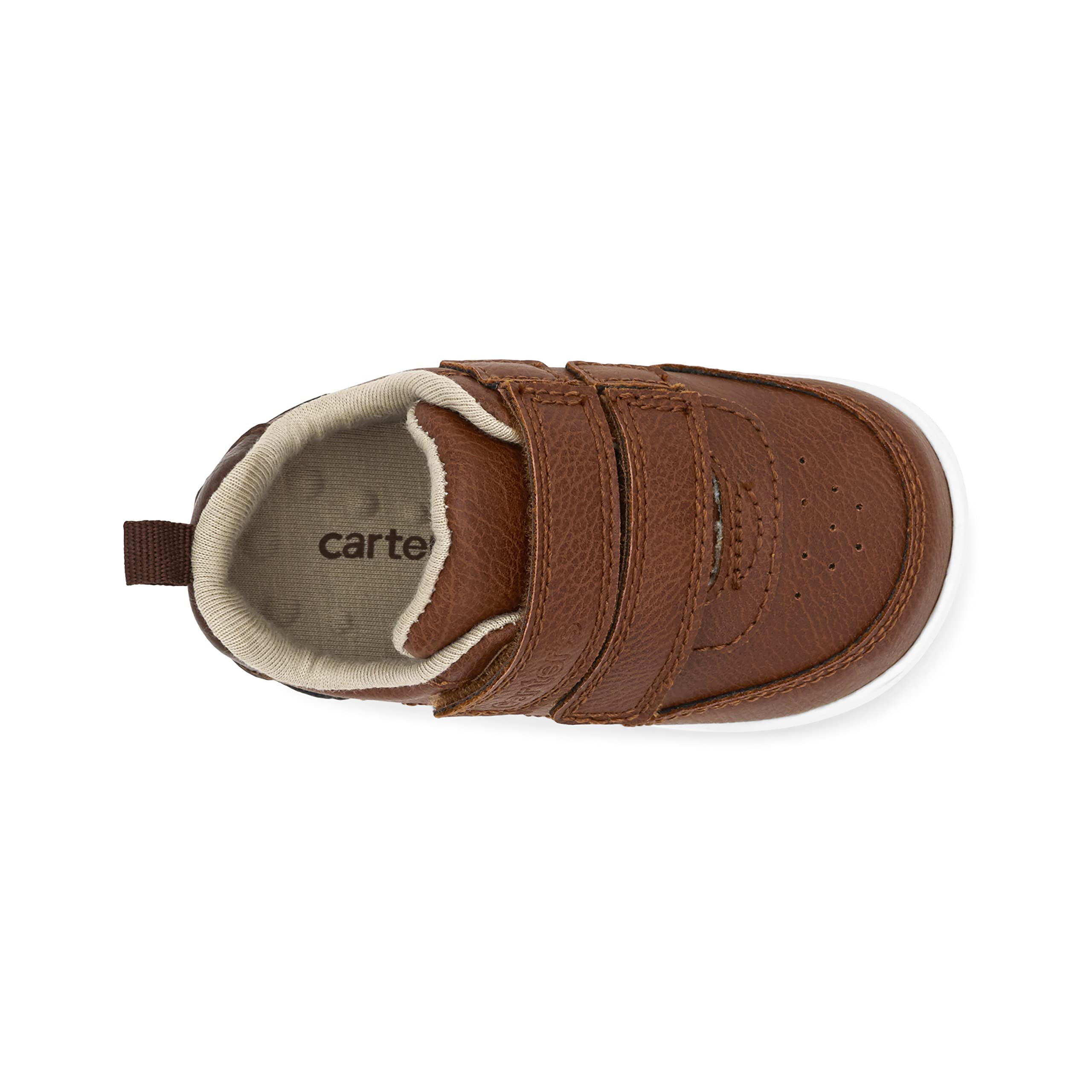 Carter's Every Step Baby Boys Neo-Bp First Walker Shoe, Brown, 4 Infant