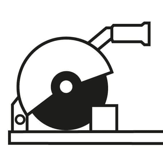 Bosch Accessories 1x Expert for Metal Cutting Disc with Straight Centre (for Steel, Metal Pipes and Profiles, Ø 355x25.40 mm, Accessory Chop Saw)