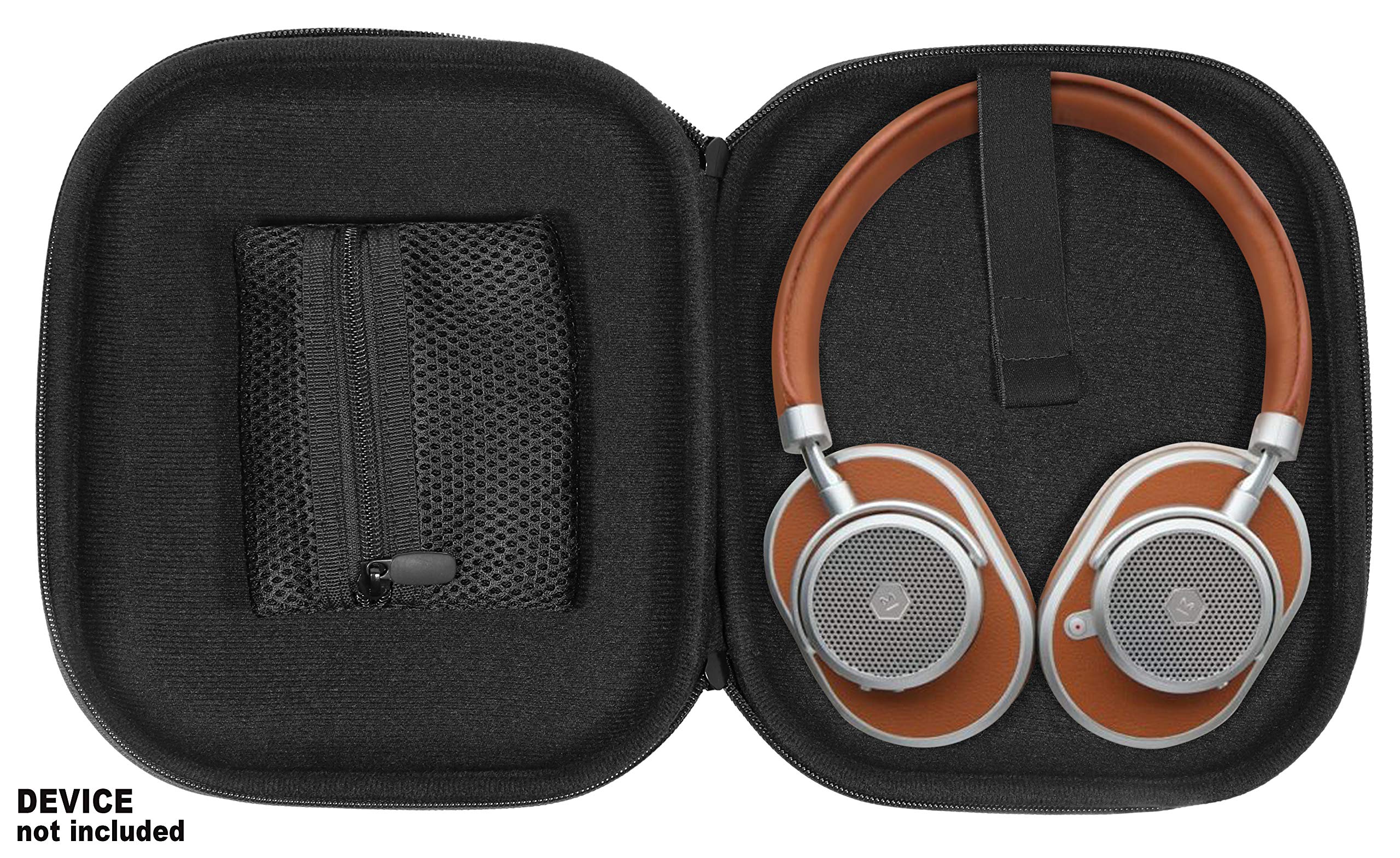 CaseSack Case for ATH-M50X, ATH-M50, ATH-MSR7GM, MSR7NC, MSR7BK, ANC7/9/29, ESW9, ESW10, ES88, WS77, Live 2; Plantronics BackBeat PRO 2; SONY MDRXB950, XB650, XB770, XB920, XB900, 10RBT