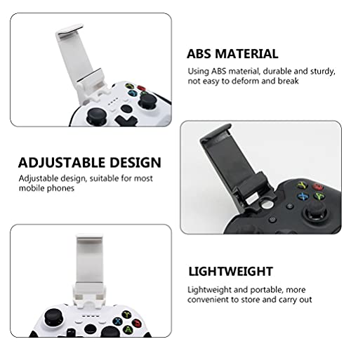 OSALADI Cellphone Stand Cellphone Stand Cellphone Stand 2Pcs Game Controller Stand Gamepad Stand Display Rack Compatible for ONE Mobile Holder Cellphone Holder Cell Phone Mount