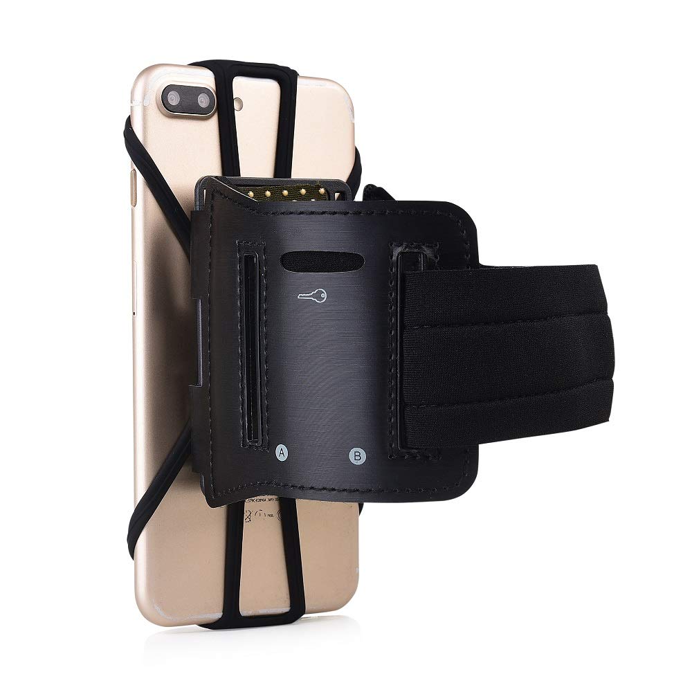 Chuangxinfull Sport Universal Running Armband (iPhone X/8/7/6/11 Pro Max/XS/XR/XS MAX/SE, Samsung Galaxy Note 20 Ultra/Note 10+/Note 9/S20 Ultra/S20 Plus/S10 Plus/s9 Plus and All Smartphone